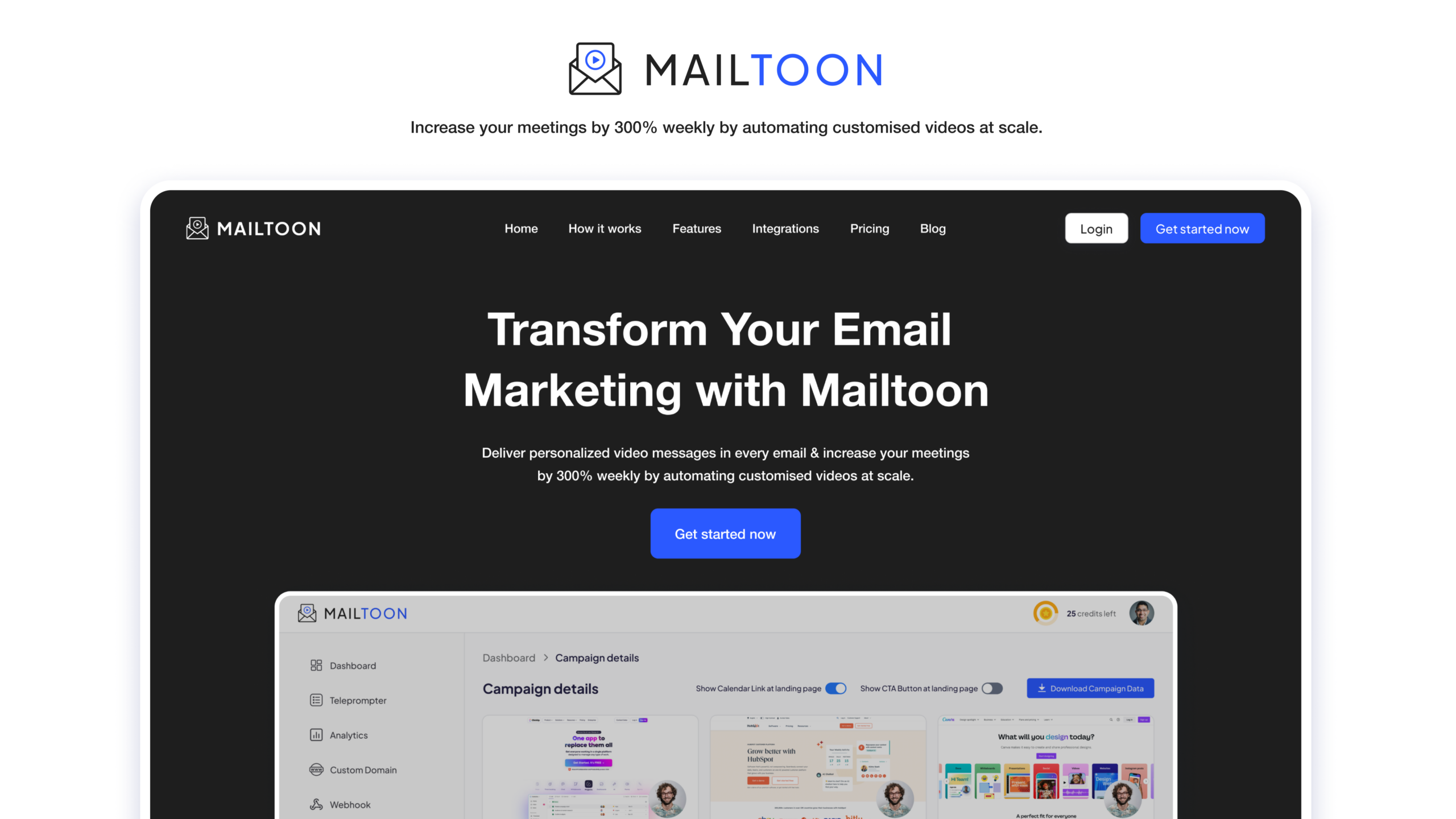 MailToon | AI Video Outreach at Scale